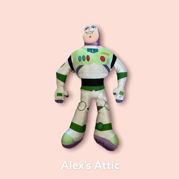 Toys | Toy Story Buzz Lightyear 18 Plush Doll Disney Pixar Preowned ...
